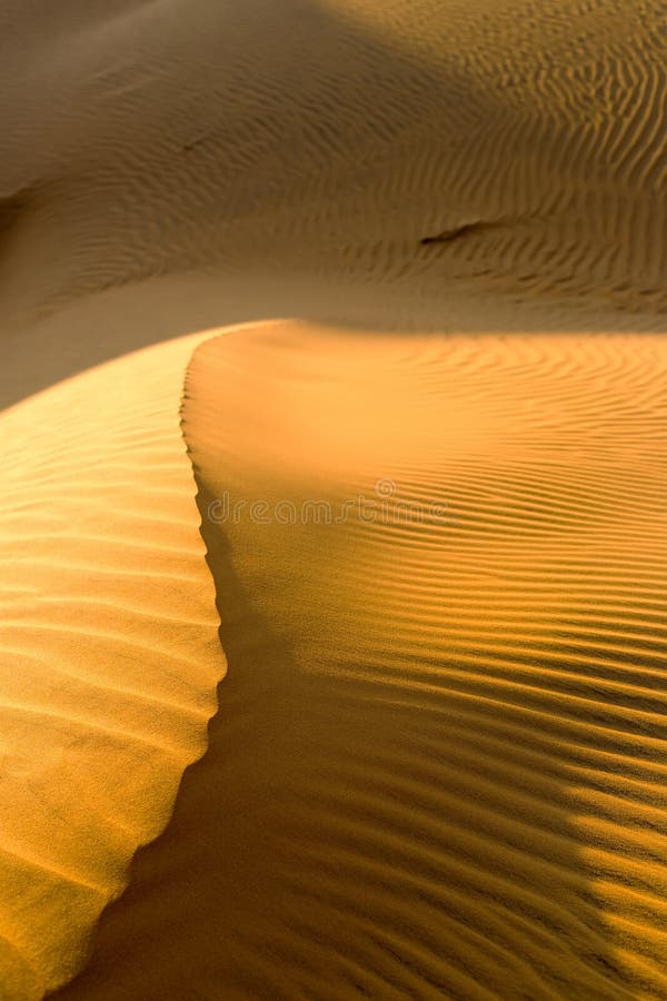 Yellow Sandy Wavy Dunes Texture Stock Image - Image of space, hill ...