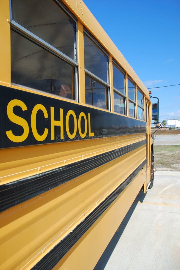 Yellow school bus stock image. Image of kids, education - 4145355