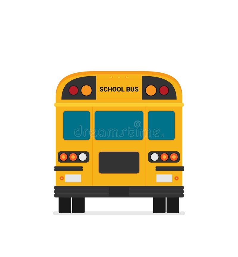 School Bus Side View Drawing