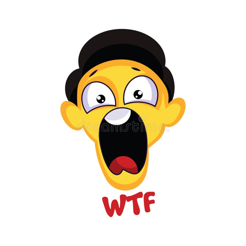 Cartoon Wtf Face