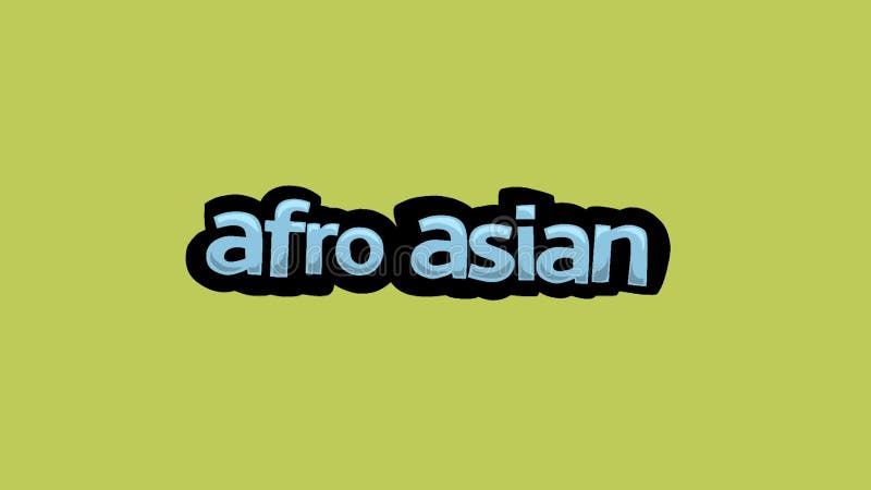 Afro and Asian Couple Characters Stock Video - Video of couple, afro ...