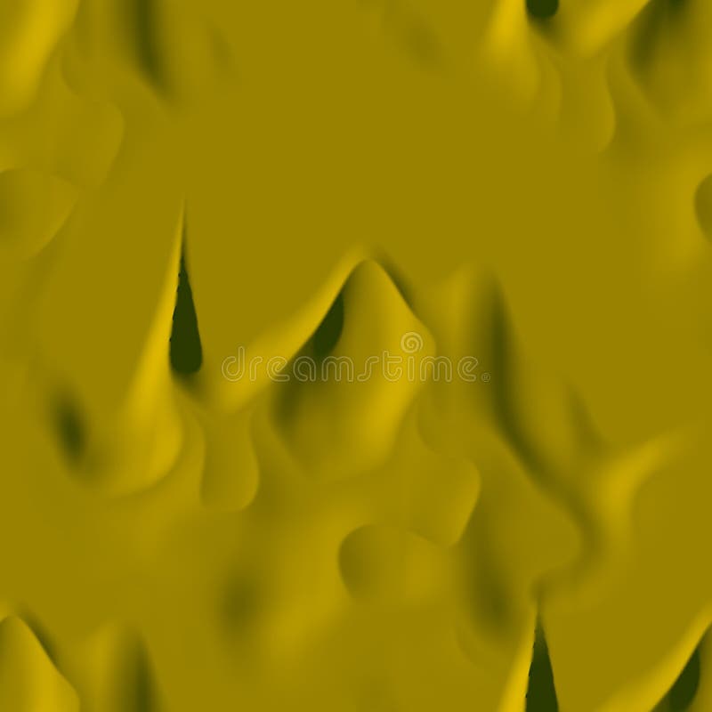 Yellow Seamless Abstraction Depicting a Three-dimensional Fire ...