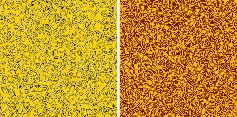 Yellow seamless pattern stock illustration. Illustration of abstract ...