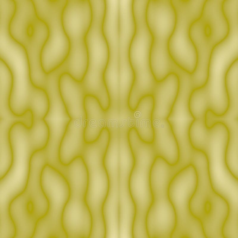 Yellow Seamless Texture. Yellow Abstraction with Blurred, Symmetrical ...