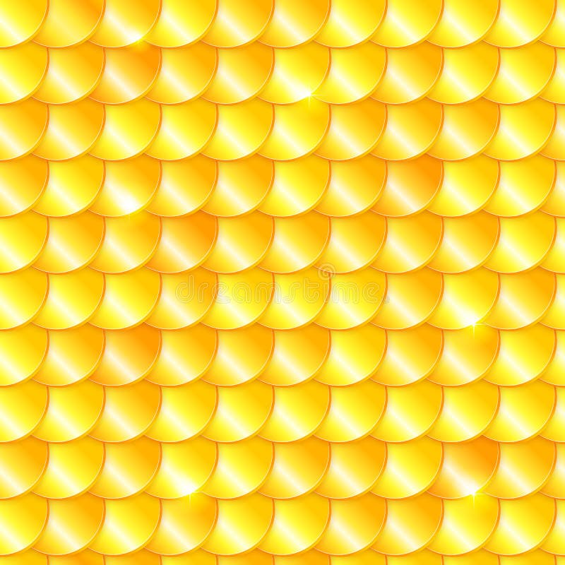 Fish Skin Motif Seamless Design Pattern. Stock Vector - Illustration of ...