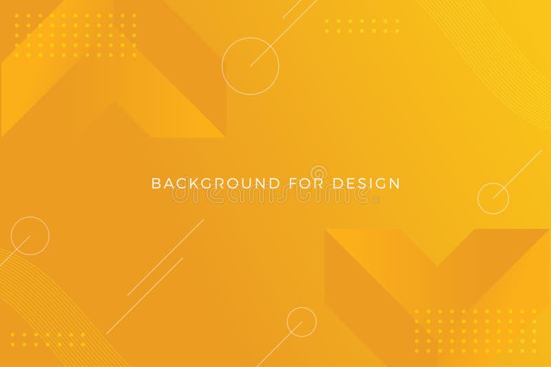 Yellow Shape 3d ,line and Circle Shape Abstract Background,perfect for ...