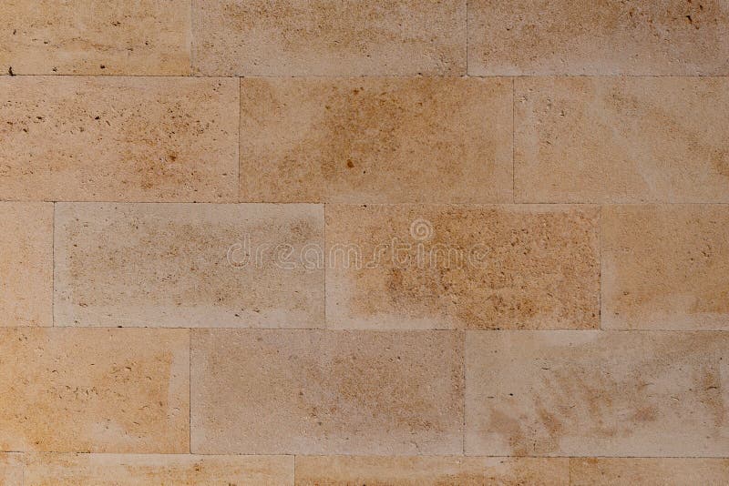 The Wall is Made of Shell Blocks, Neatly Fitted. Stock Image - Image of ...