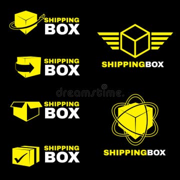 Shipping Box Logo Stock Illustrations – 25,012 Shipping Box Logo Stock ...