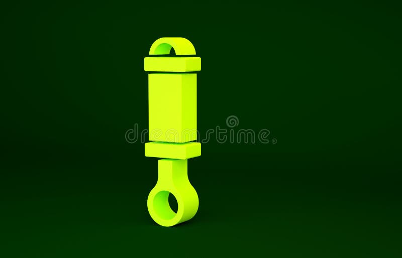 Yellow Shock Sign stock illustration. Illustration of electrocution ...