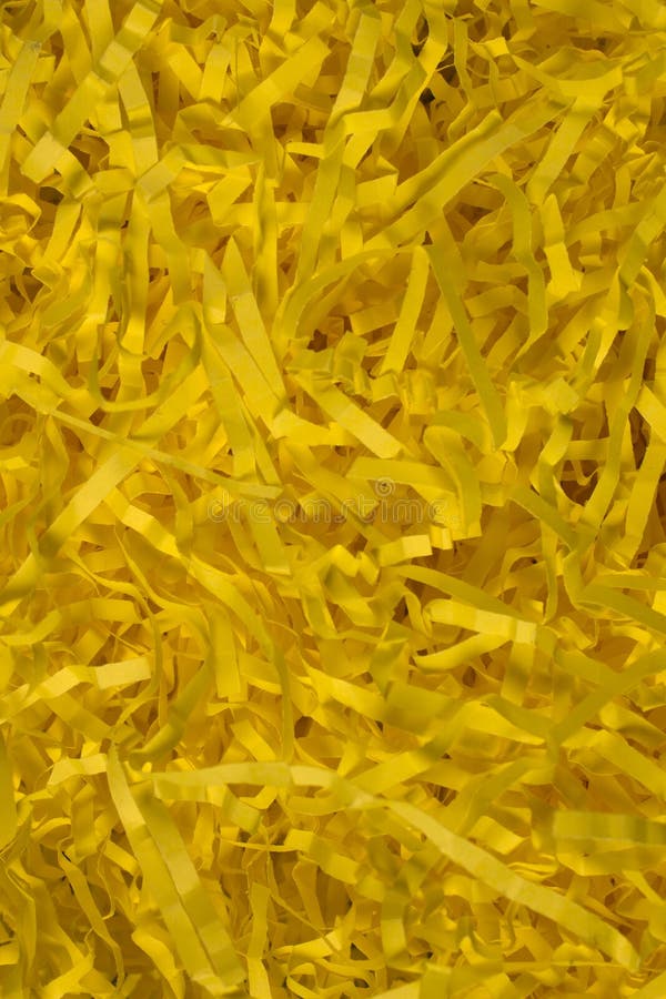 Yellow Shredded Paper Fake Easter Grass Background Stock Photos - Free ...