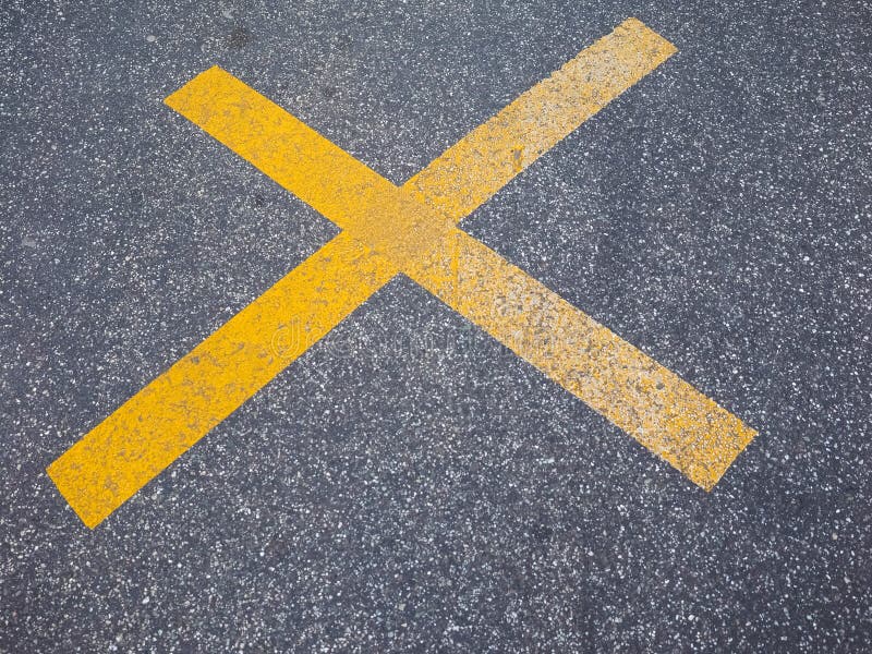 Do not cross sign stock photo. Image of safety, limit - 90758512