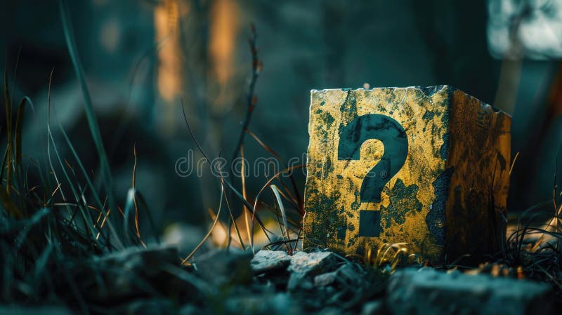 A Yellow Sign with a Question Mark Symbol. Suitable for Various ...