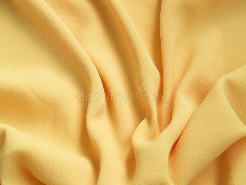 Yellow silk stock photo. Image of fabric, silk, yellow - 26072556