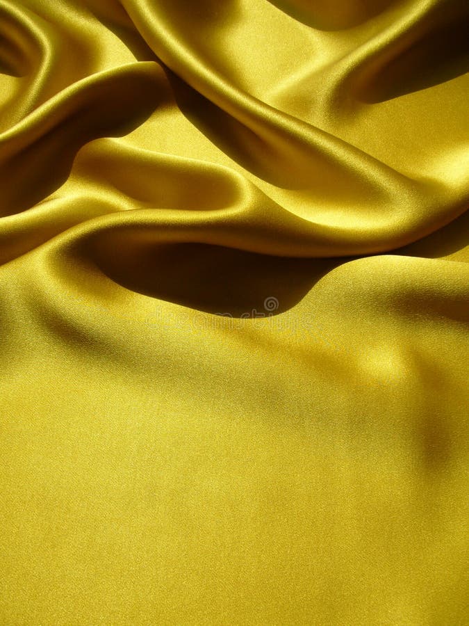 Yellow Silk Fabric. Natural Silk Stock Photo - Image of drape, food ...