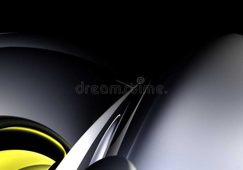Yellow&silver Background 01 Stock Illustration - Illustration of chrome ...