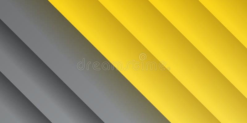 Yellow and Silver Background with Dark Grey Color Composition in ...