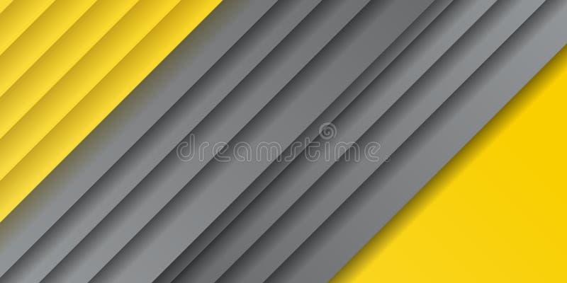Yellow and Silver Background with Dark Grey Color Composition in ...
