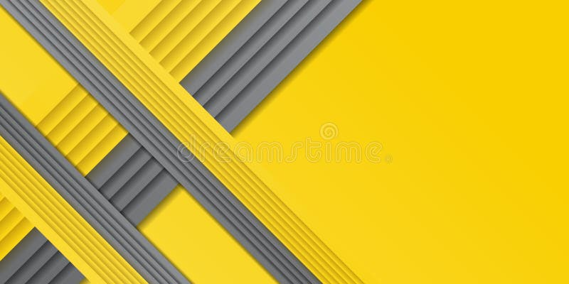 Yellow and Silver Background with Dark Grey Color Composition in ...