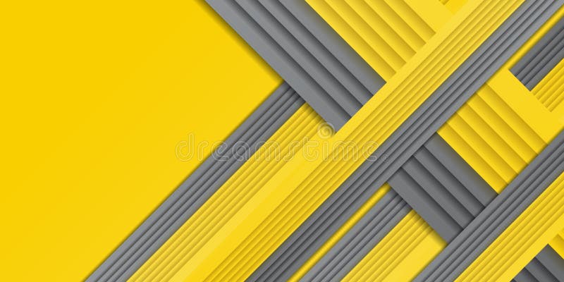 Yellow and Silver Background with Dark Grey Color Composition in ...