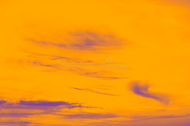 Yellow sky blue clouds stock photo. Image of bright - 240316800