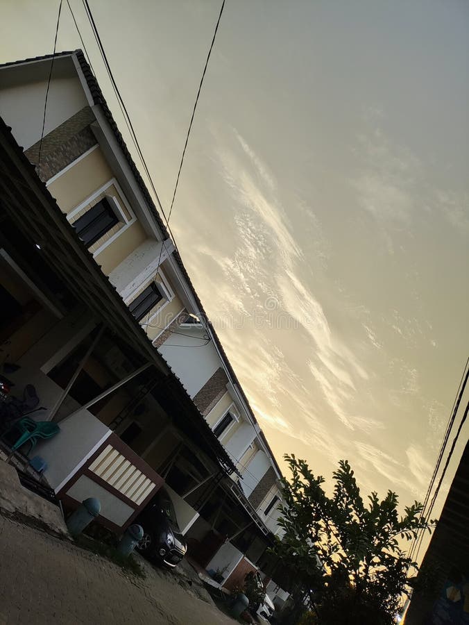 Yellow Sky stock image. Image of yellow, relax, moment - 264203601