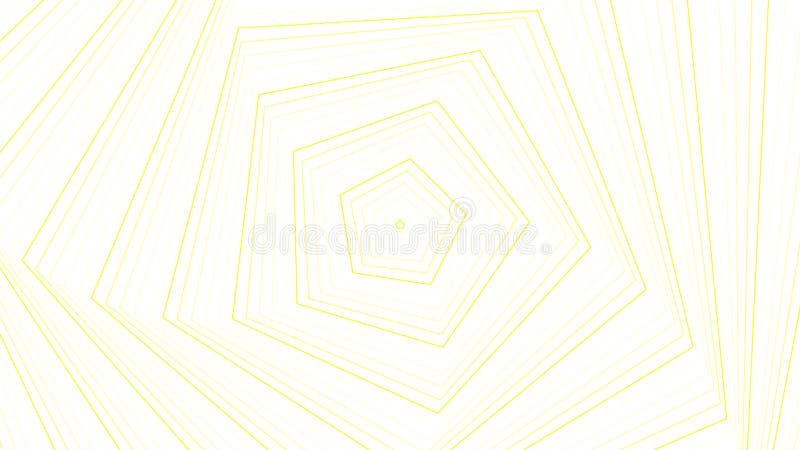 Yellow Slim Pentagonal Star Simple Flat Geometric on White Background ...