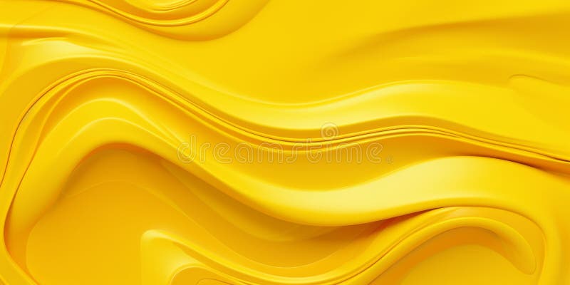 Yellow Slime Creative Abstract Wavy Texture. Stock Illustration ...