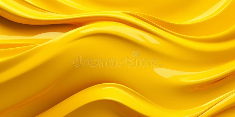 Yellow Slime Creative Abstract Wavy Texture. Stock Illustration ...