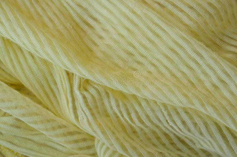 Yellow Slip Cloth Texture and Background Stock Photo - Image of thread ...