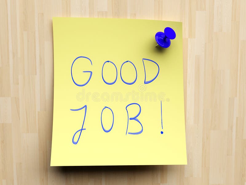 Praise Positive Reviews and Comments on Sticky Notes Stock Illustration ...