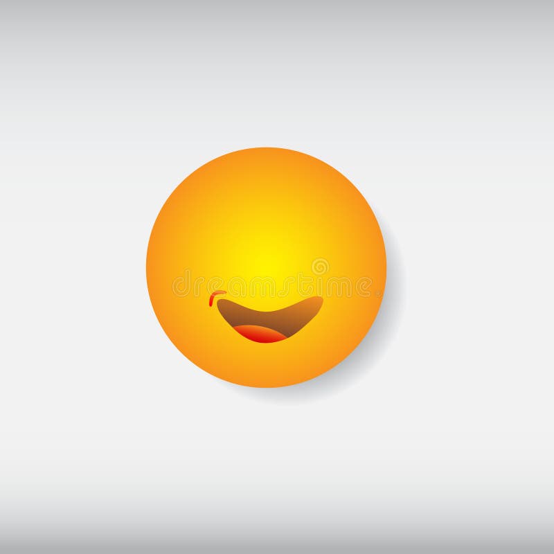 Yellow Smiley Face Cat or Happy Emotion at Work, on Paper Cup and ...