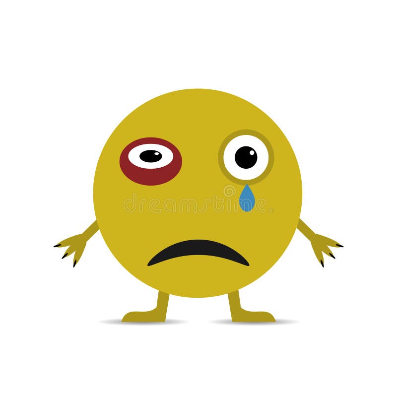 Yellow Smiley Face stock vector. Illustration of comic - 90097537