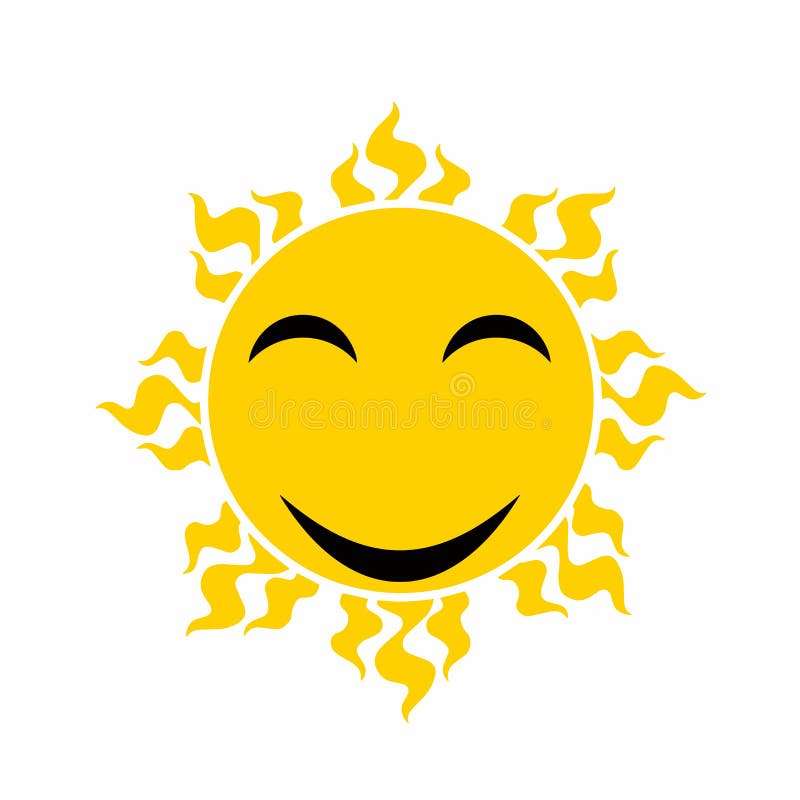 Yellow Smiling Sun Stock Illustrations – 6,702 Yellow Smiling Sun Stock ...