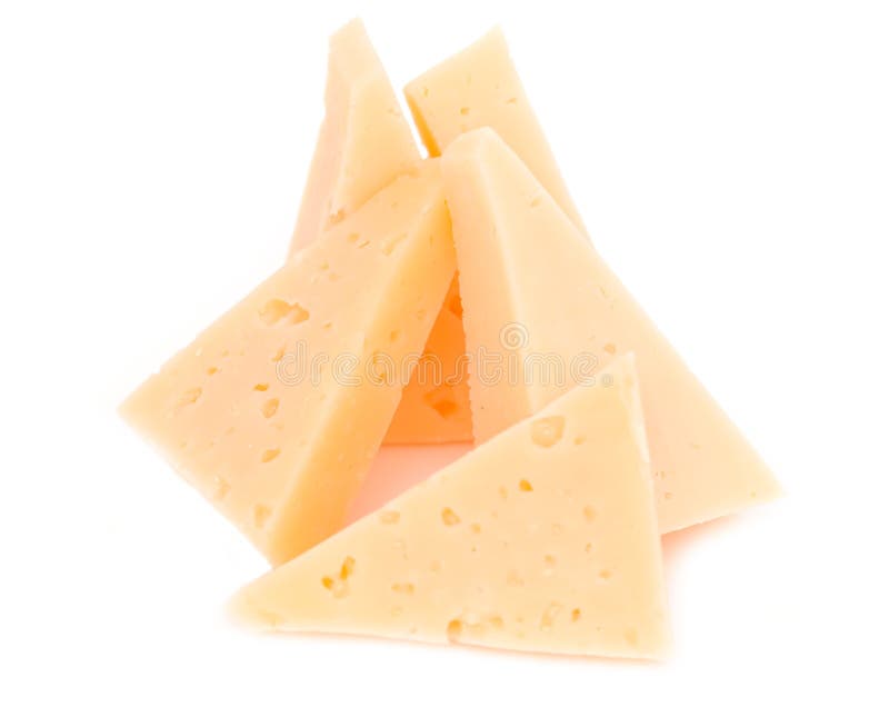 Solid Cheese Slices. Background Texture Stock Image - Image of ...