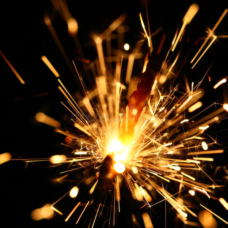 Sparkler spiral stock photo. Image of holiday, fireworks - 1563684