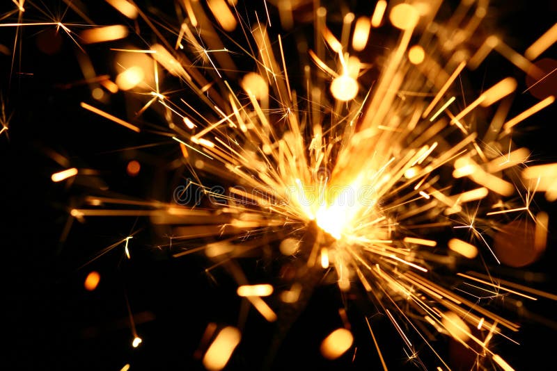 Sparkler-2 stock image. Image of halloween, glow, golden - 477663