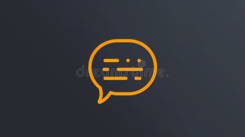 A Yellow Speech Bubble with a Smiley Face, Perfect for Adding Text in ...