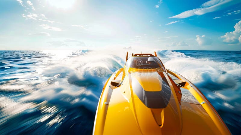 2,652 Speed Boat Yellow Stock Photos - Free & Royalty-Free Stock Photos ...