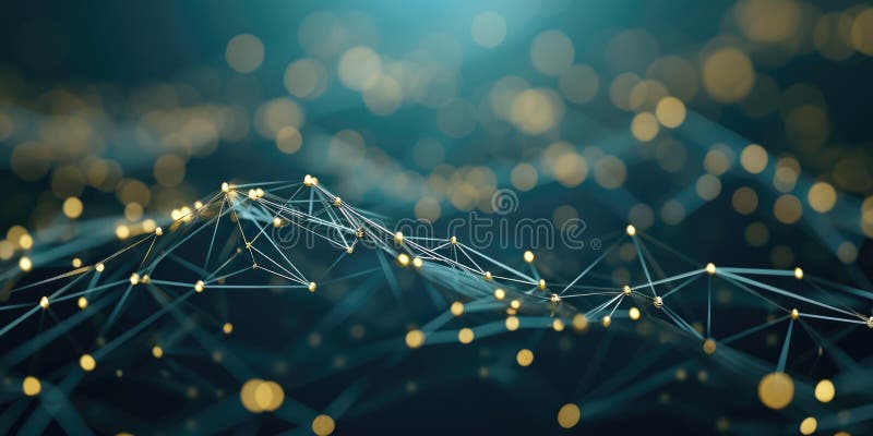 The Yellow Sphere Object that Link Each Other with the Multiple Lines ...