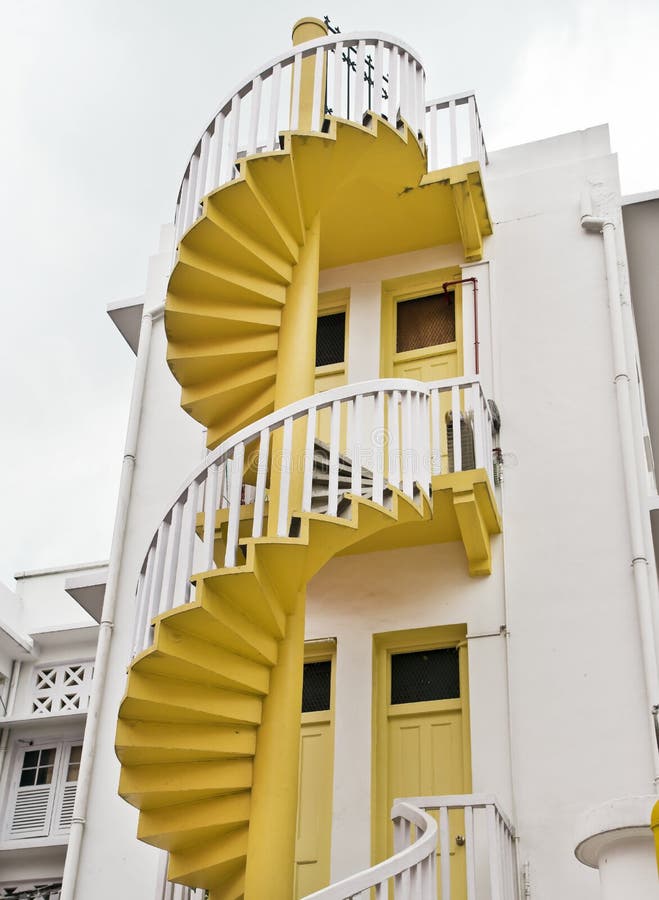 The Yellow Staircase editorial stock image. Image of staircase - 46940799