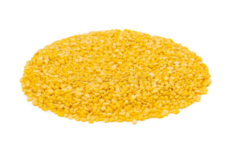 Yellow Split Dal Also Know As Mogar Dal or Mung Dal Stock Image - Image ...