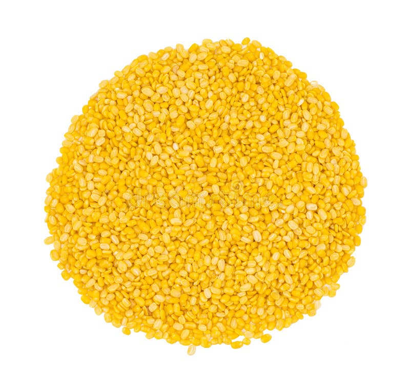 Yellow Split Dal Also Know As Mogar Dal or Mung Dal Stock Image - Image ...