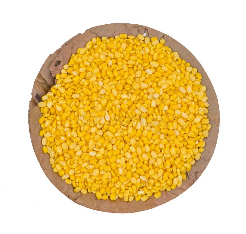 Yellow Split Dal Also Know As Mogar Dal or Mung Dal Stock Image - Image ...