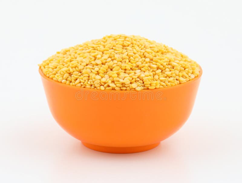 Yellow split mung dal stock image. Image of beans, background - 97589277