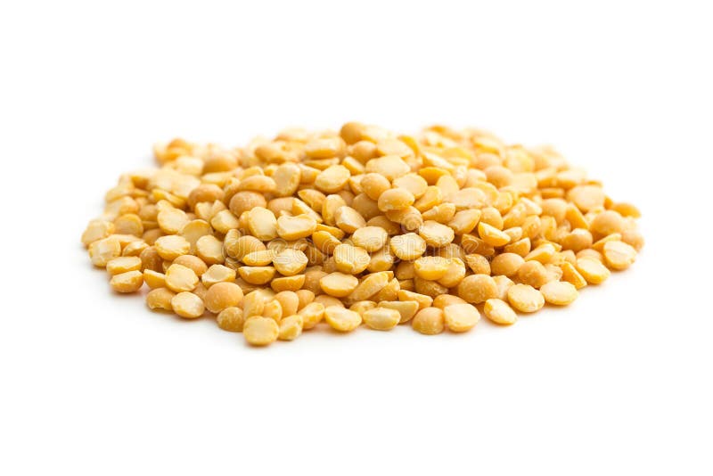 Yellow split peas. stock image. Image of eating, ingredient - 82495815