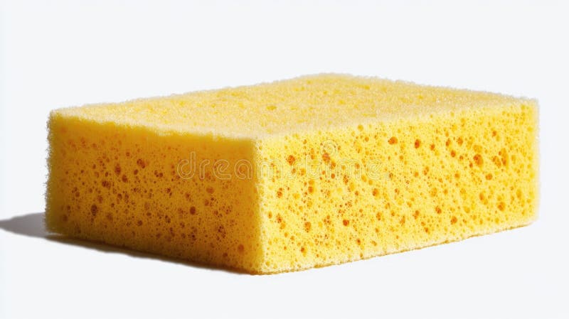 Yellow Sponge Slices stock illustration. Illustration of ready - 387684658