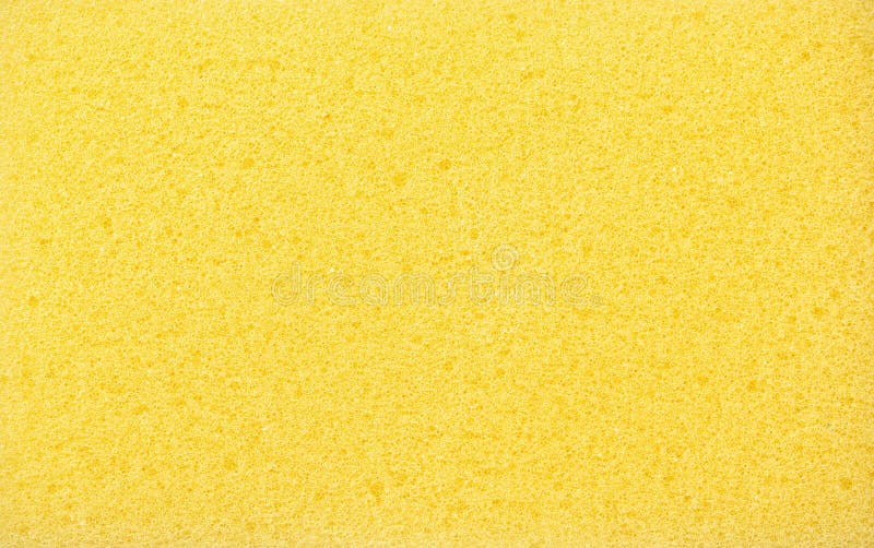 Yellow Sponge Texture Background Stock Photo - Image of bubbly, view ...
