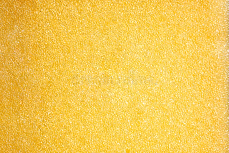 Yellow Sponge Texture Background, Close-up. Shiny Soft Sponge Stock ...