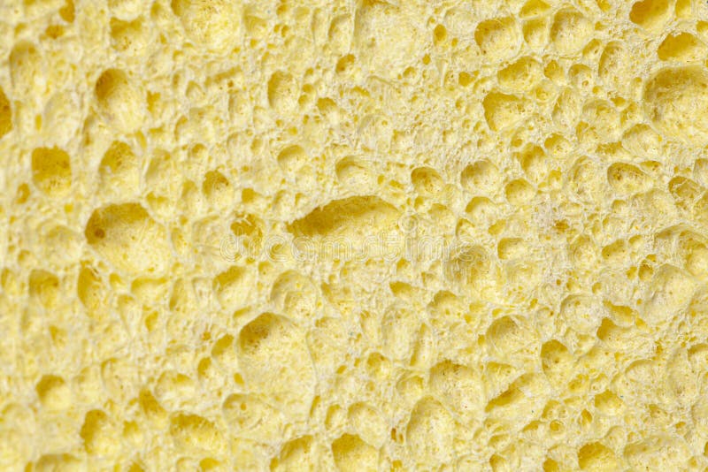 Yellow Sponge Textured Background. Foam Rubber Background Stock Photo ...