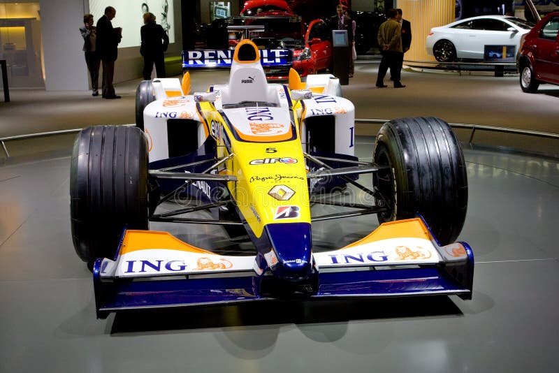 Renault Formula One Cockpit at the Motorshow Editorial Image - Image of ...